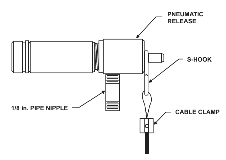 Pneumatic Release Part # 60-9189412-000 – Federal Fire Engineering Pte Ltd